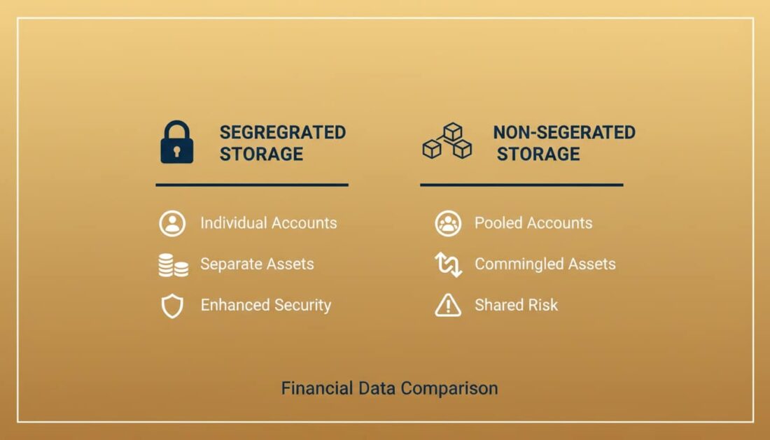 What's the Difference Between Segregated and Non-Segregated Gold Storage?